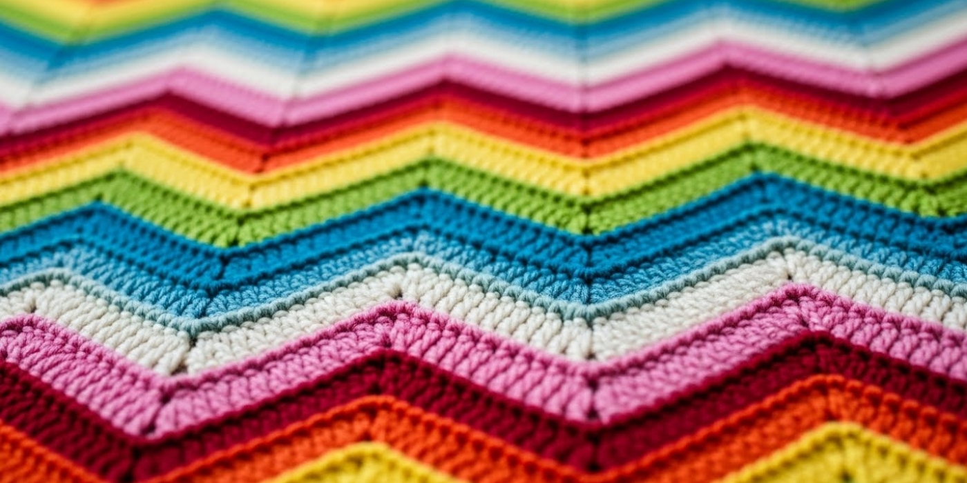 How to Crochet Intricate Chevron and Wave Patterns – tutocroche